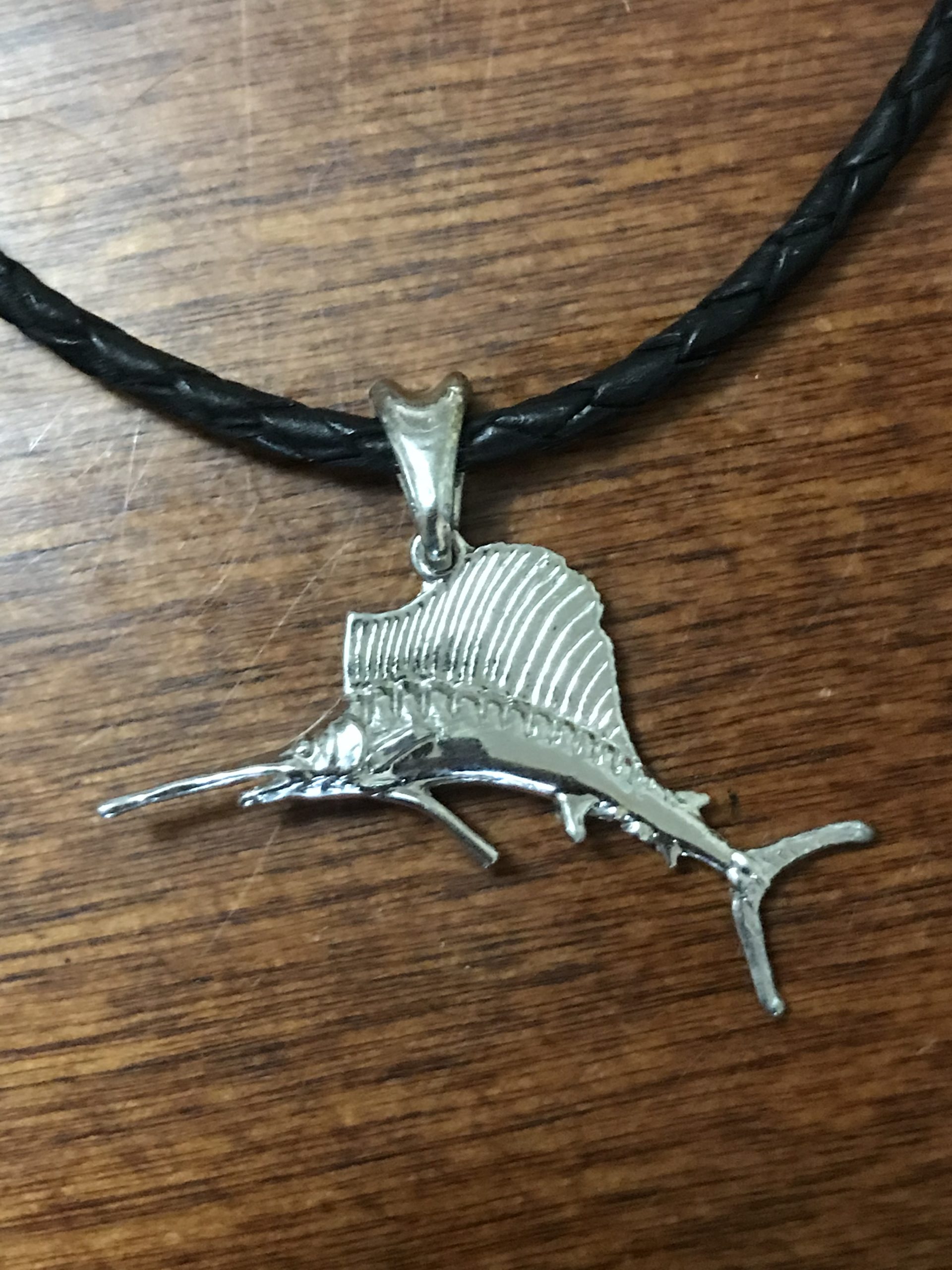 Sailfish Pendant 3D Necklace - Darcizzle Offshore