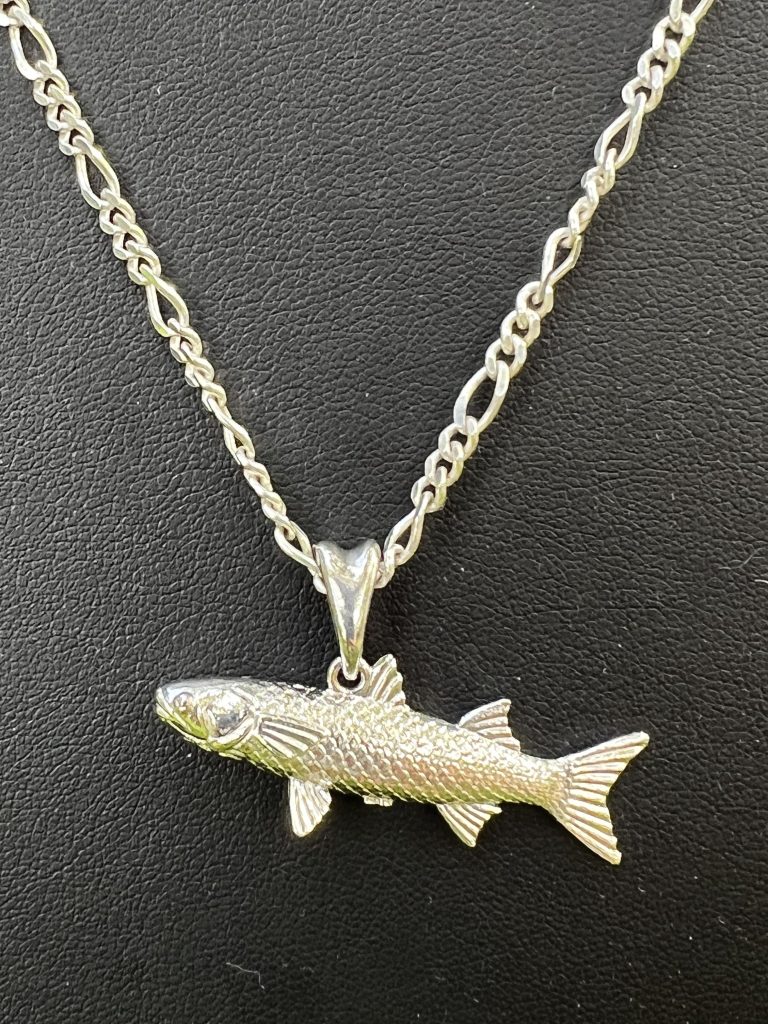 Mullet 3D Pendant Necklace - Darcizzle Offshore